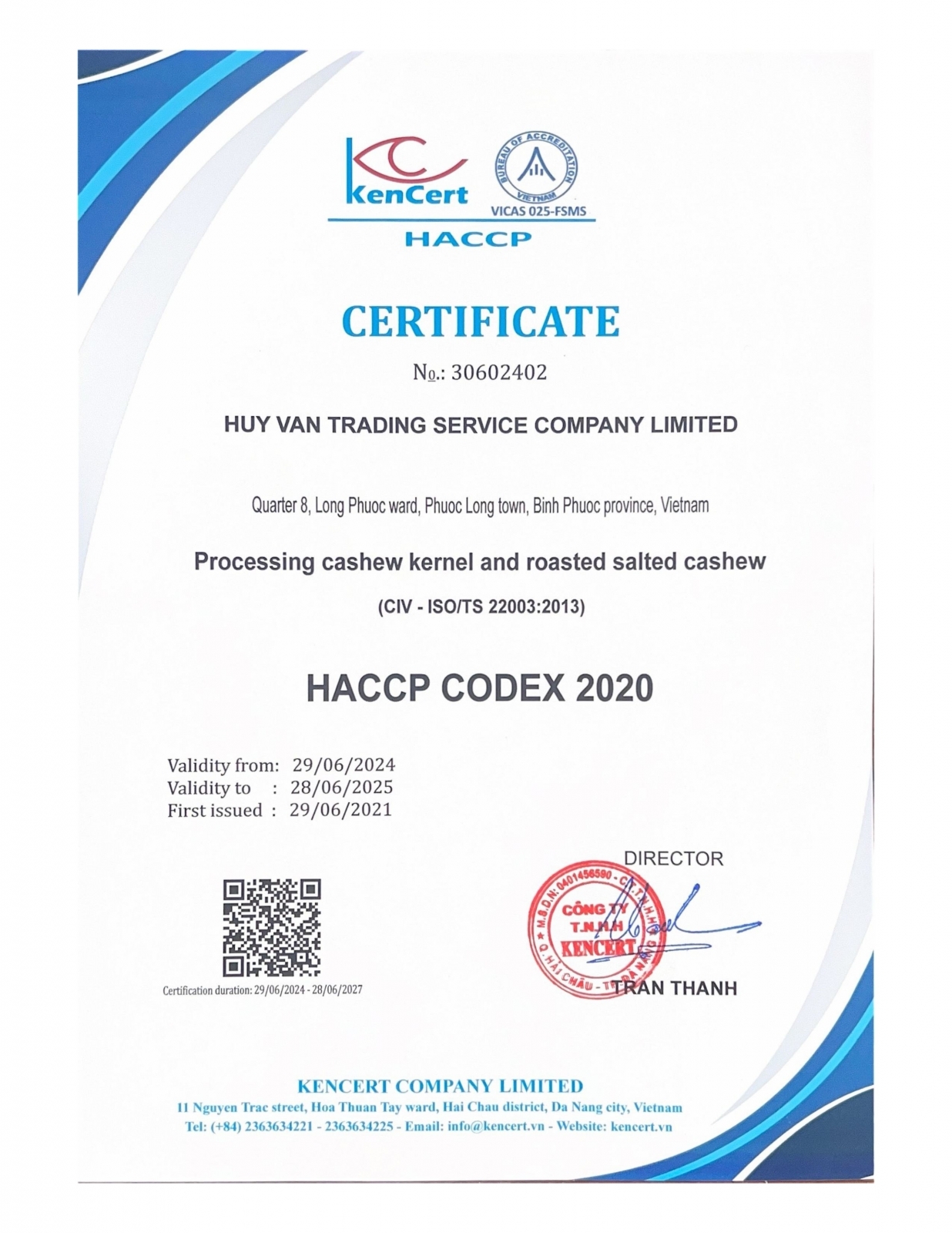 HACCP 2025